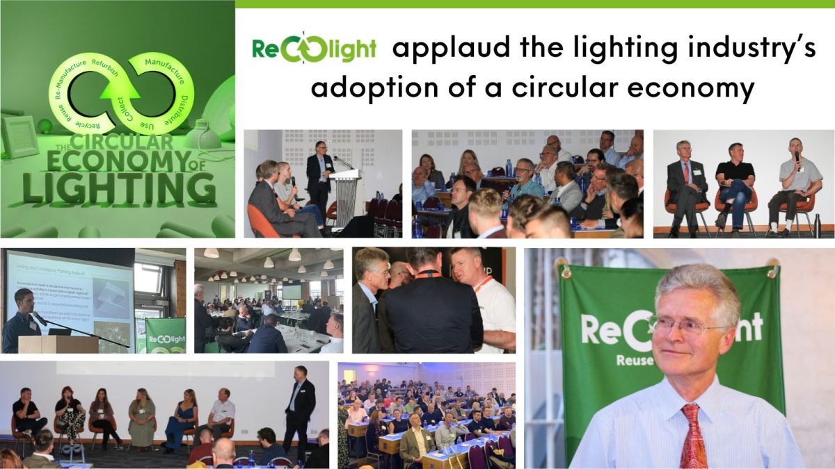 Recolight applauds the lighting industry’s adoption of a circular ...