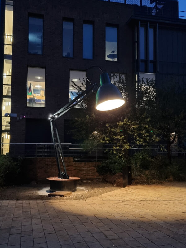Installation of new permanent light art in Durham marks countdown to ...