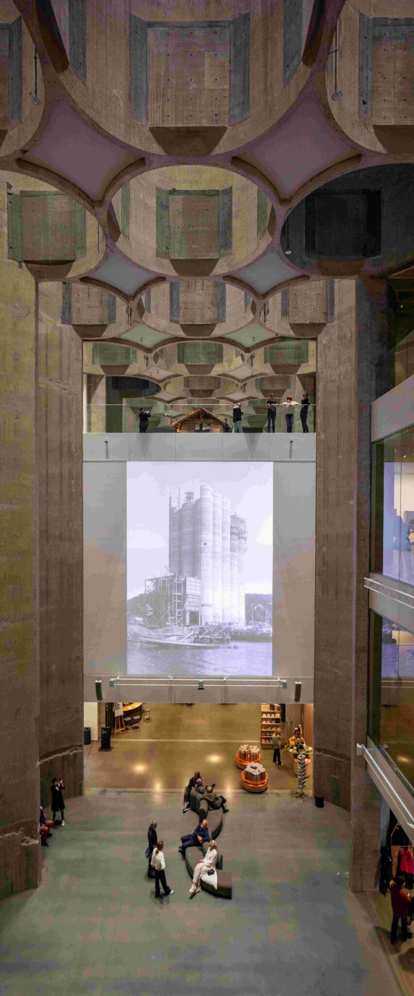 Lighting transforms giant grain silos into works of art - A1 Lighting ...