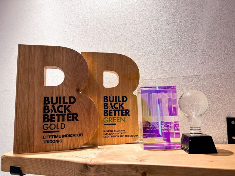 Tridonic Takes Gold in the Build Back Better Awards - A1 Lighting Magazine